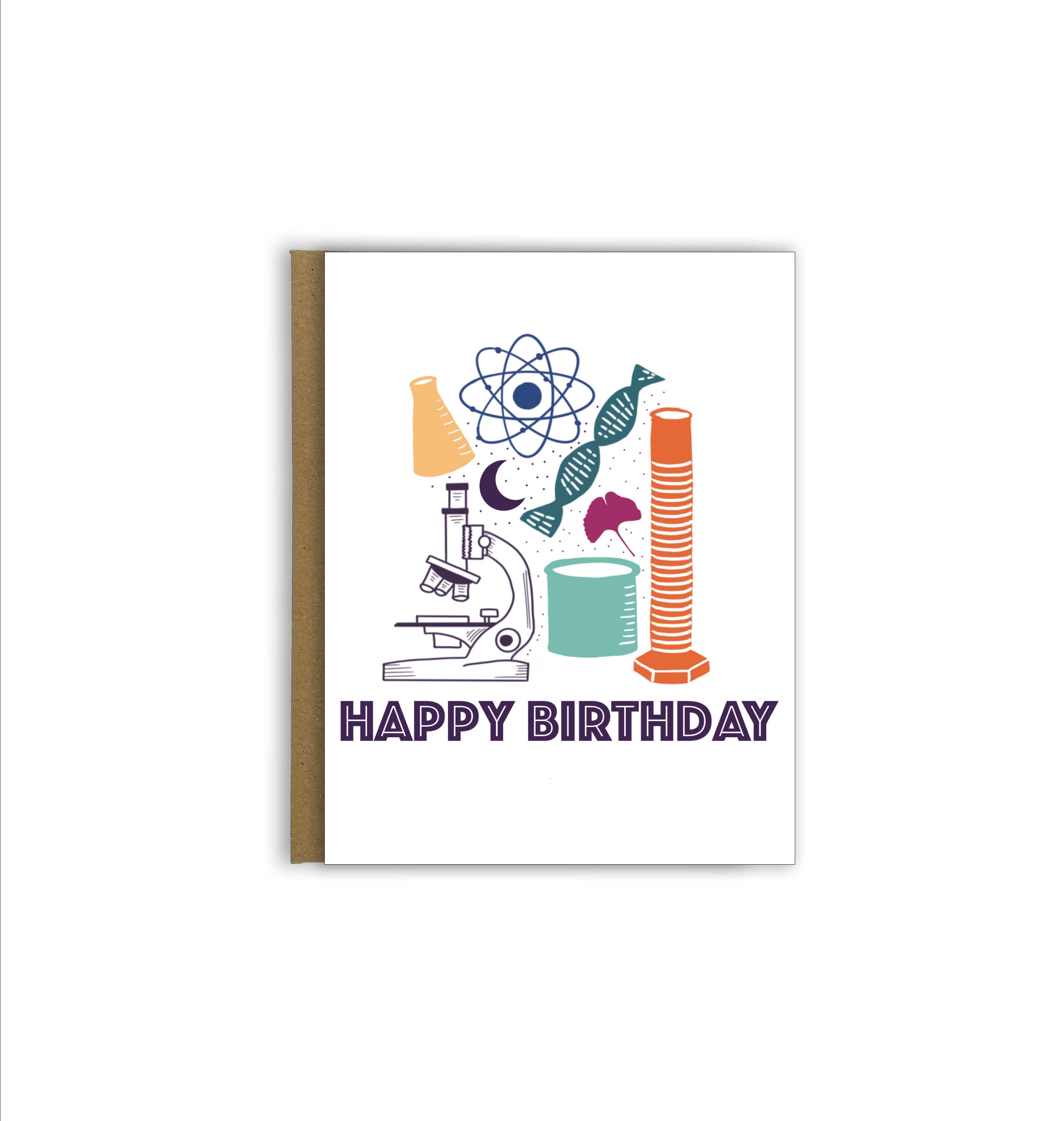 A Science Happy Birthday Card | Celebrate with Scientific Flair ...