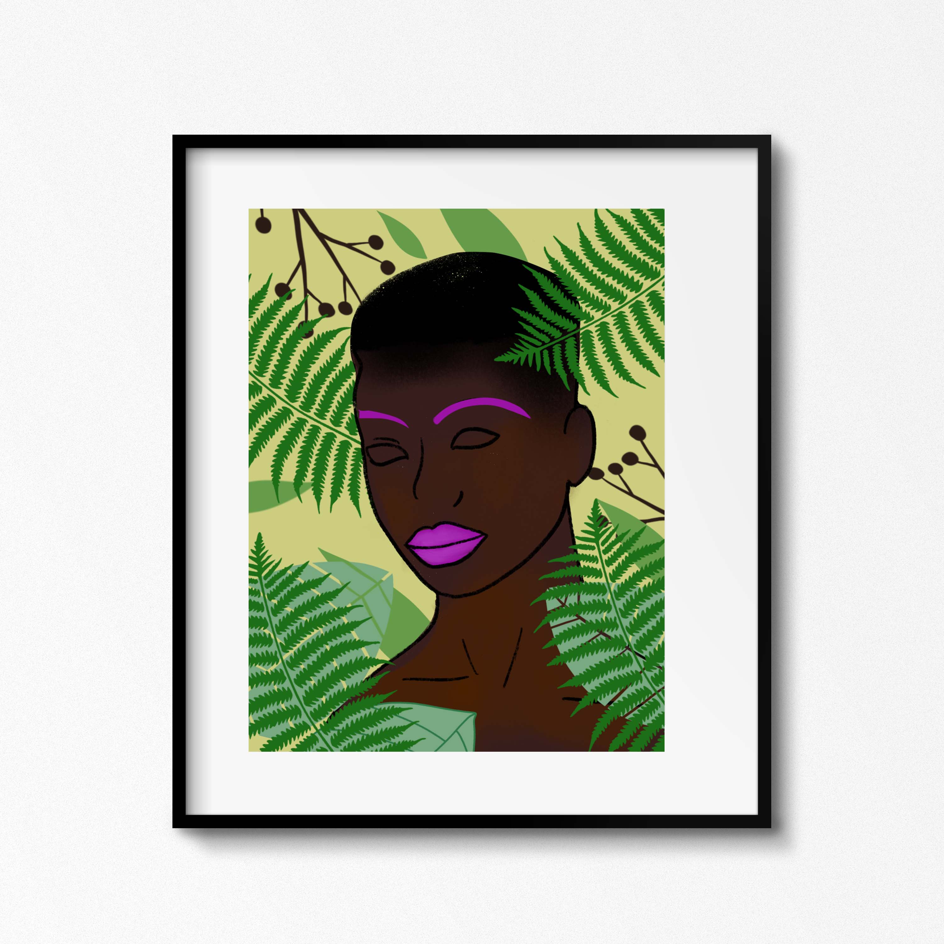 Into the Rainforest Art print – Applefallsprints