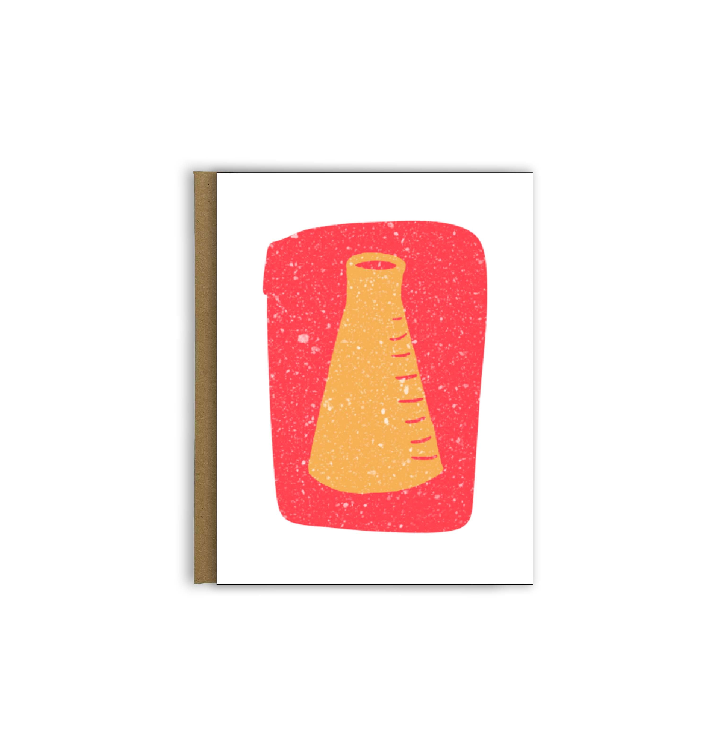 Science Tool Greeting Card| Flask – Applefallsprints